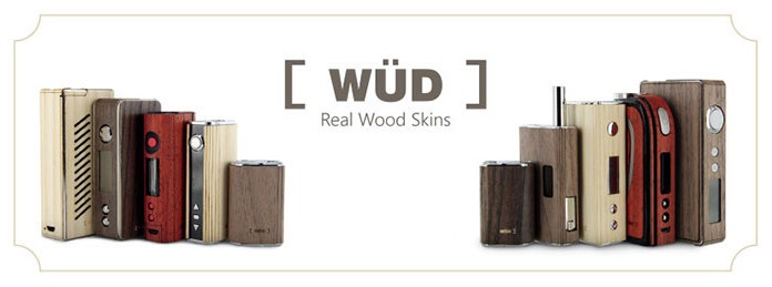 WUD Skins Review - Real Wood Wraps For Box mods