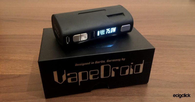 Sbody VapeDroid C1D2 DNA75 Review - Ecigclick