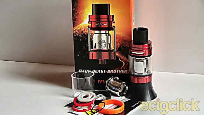 Smok TFV8 X-Baby Review - Plus Video - Another Beast Tank! - Ecigclick