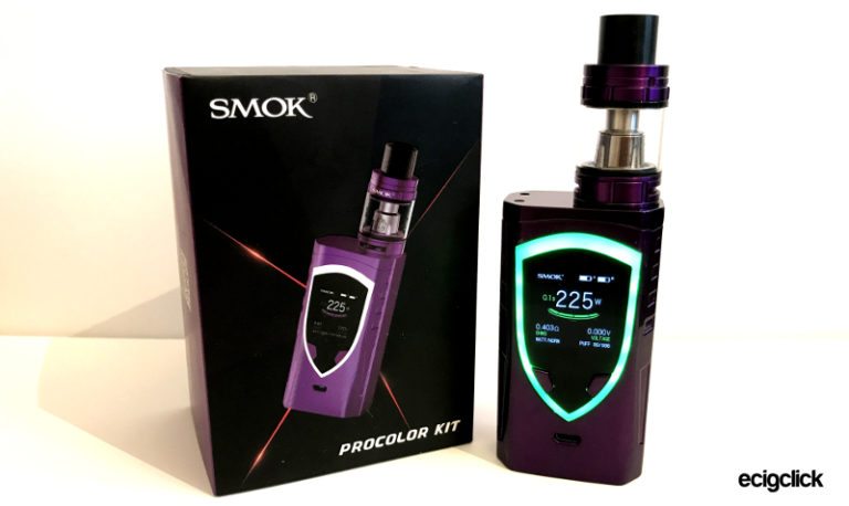 SMOK Procolor 225 TC Kit Review - Ecigclick