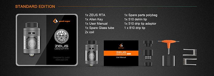 GeekVape Zeus RTA Review - Is It 100% Leak Free? - Ecigclick