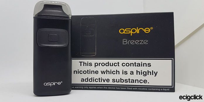 The Aspire Breeze All In One Kit Review - Ecigclick