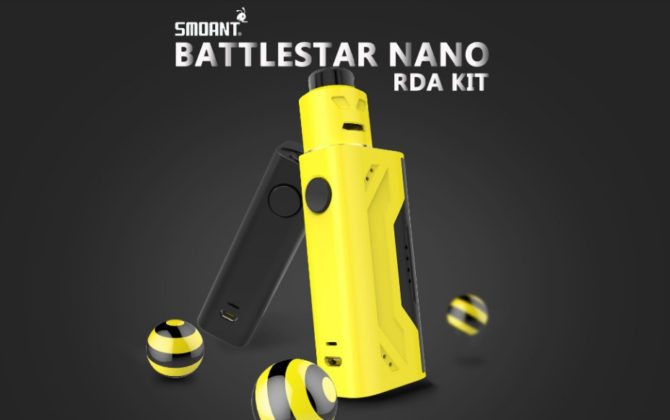 Smoant Battlestar Nano Preview - A Not Quite Mech Mod! - Ecigclick