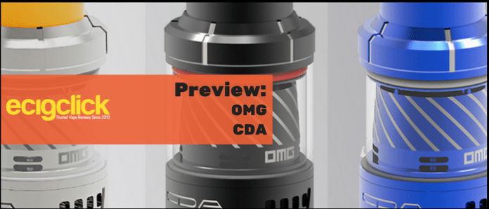OMG CDA Tank Preview - RDA and RTA Hybrid? - Ecigclick