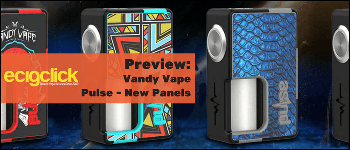 Vandy Vape Pulse Panels - New Designs - Pimp Up Your Pulse! - Ecigclick