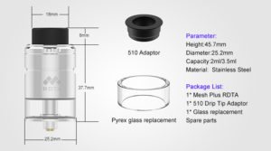 Vapefly Mesh Plus RDTA Preview - Ecigclick