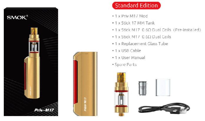 Smok Priv M17 Kit Preview - Intimate Vapemate? - Ecigclick