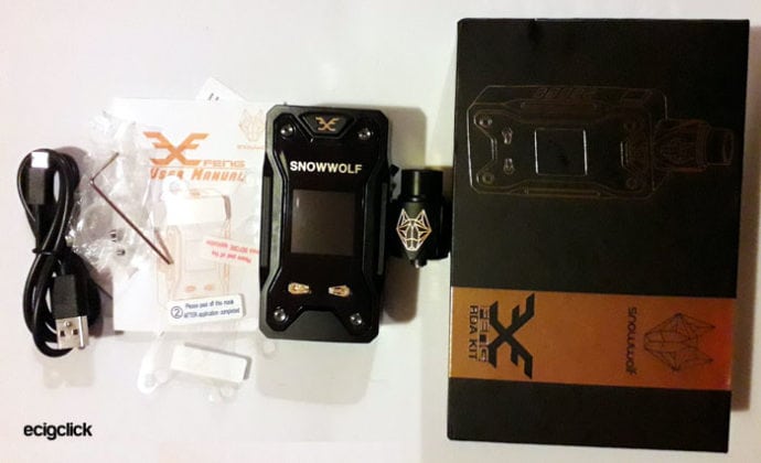 Snowwolf X-Feng RDA Kit Review - Does It Growl Or Whimper? - Ecigclick