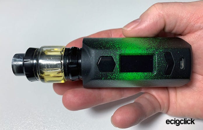 Rincoe Manto S Kit Review - A Very Lightweight Dual Cell Mod - Ecigclick