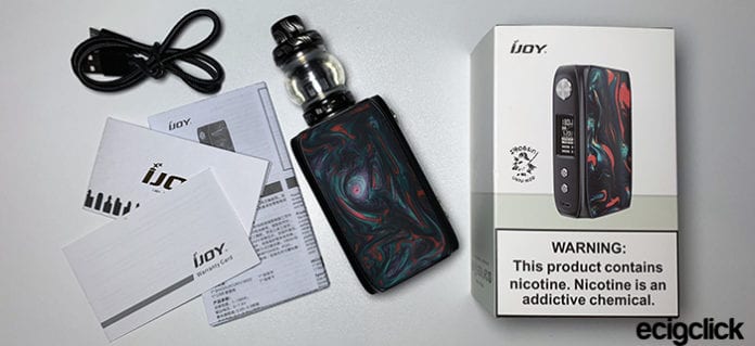 iJoy Shogun UNIV Mod Review - Sleek Design and Performance - Ecigclick