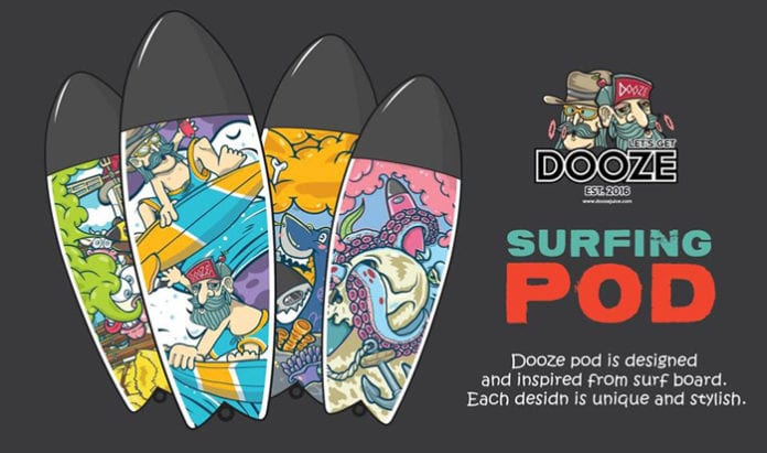 Dooze Pod Starter Kit Preview - Funky Design Pod Mod! - Ecigclick