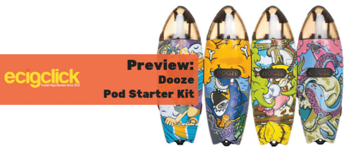 Dooze Pod Starter Kit Preview - Funky Design Pod Mod! - Ecigclick