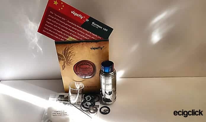 Vapefly Brunhilde RTA Review - A German 103 Design Team Collaboration