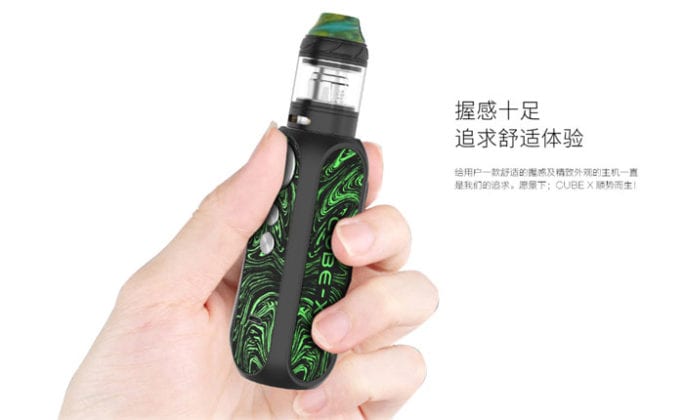 OBS Cube X Kit Preview - Woohoo 18650 Version Cube Mod! - Ecigclick