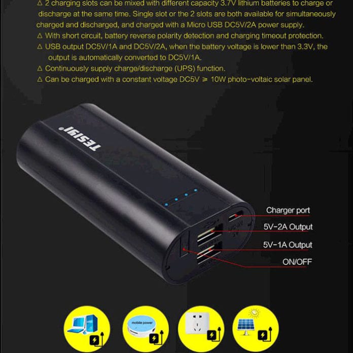 TESIYI Inteli Charger E2S Review + The T2 & T4 Mini Power Bank Tested