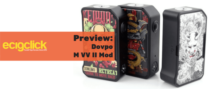 Dovpo M VV II Mod Preview - Back To Basics With A Funky Twist? - Ecigclick