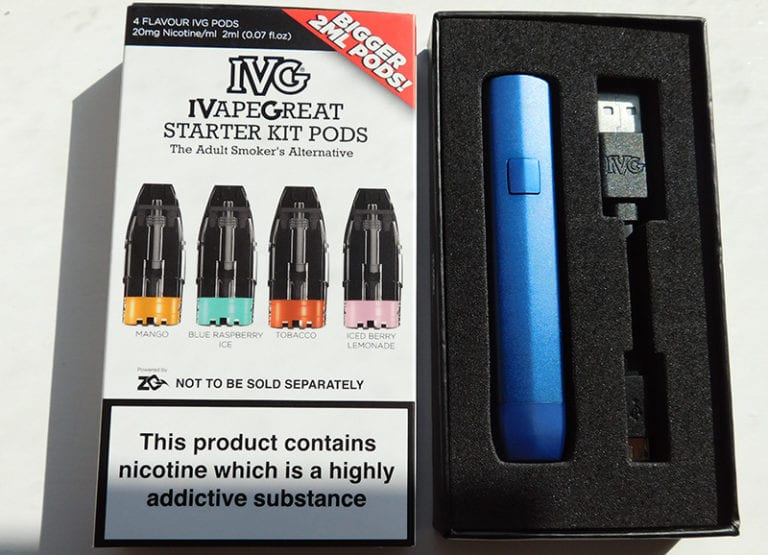 IVG Pod Kit Review - Closed Pod System.. Good Beginner Kit? - Ecigclick