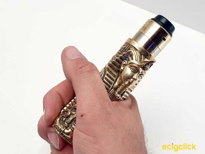 Pharaoh Mechanical Mod By One Top Review | More Powerful Than a Rameses?