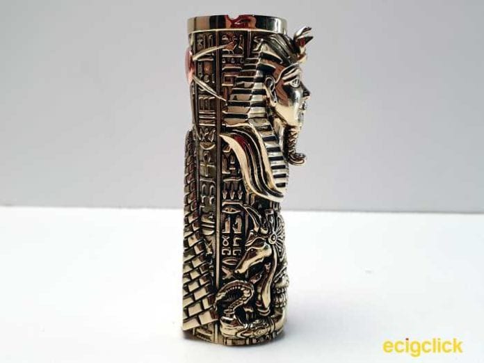Pharaoh Mechanical Mod By One Top Review | More Powerful Than a Rameses?