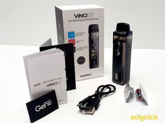 VooPoo Vinci Review - A Masterpiece in the Pod Mod World? - Ecigclick