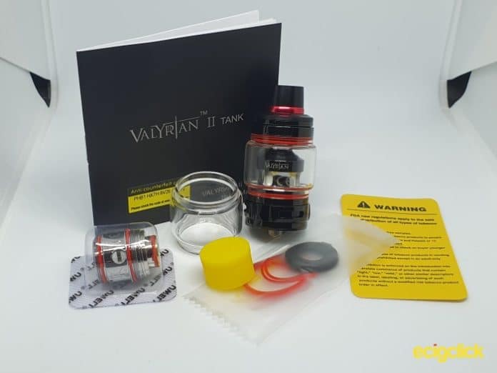 The UWell Valyrian II tank review - cloudy - Ecigclick