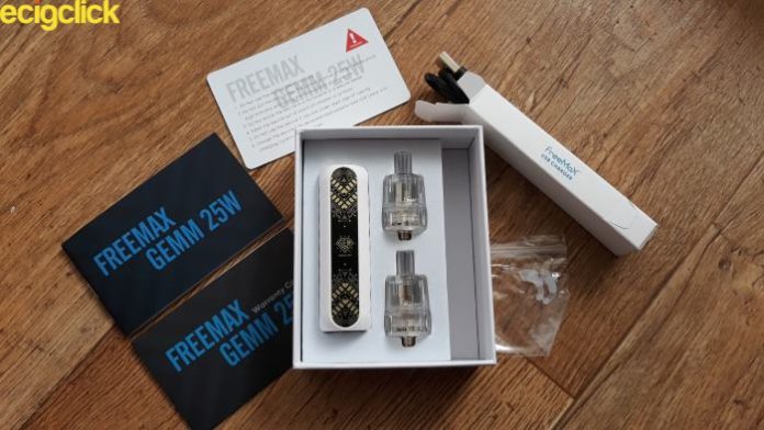 Freemax Gemm Pod Kit Review - As Tasty As the Tanks? - Ecigclick