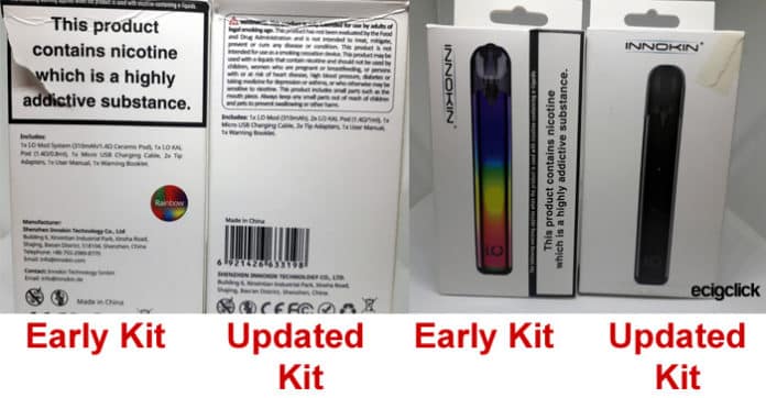 Innokin I.O. Kit Review - Early & Updated Versions Reviewed! - Ecigclick