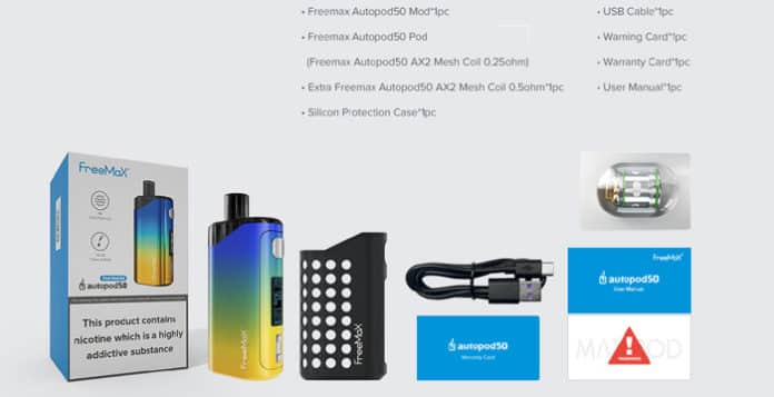 Freemax Autopod50 Pod Kit Review - Max Taste? - Ecigclick