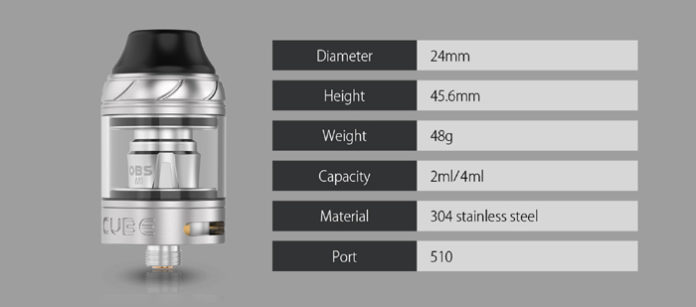 OBS Cube Pro Kit Preview - More Fingerprint Recognition! - Ecigclick