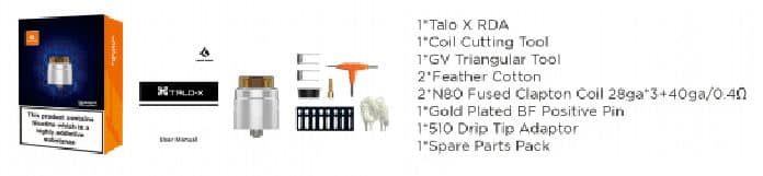 Geekvape Talo X RDA Preview - X Marks The Spot... - Ecigclick