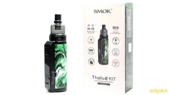 Smok Thallo S Pod Mod Review - Single 21700 Battery - Ecigclick