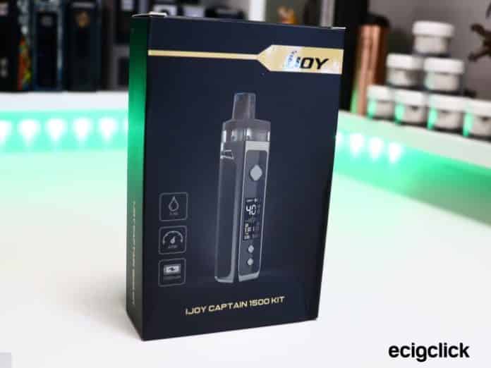 iJoy Captain 1500 Pod Mod Review - Good Performer?- Ecigclick