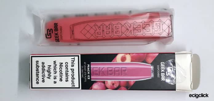 Geek Bar Disposable Pod Review - Updated With New Flavours! - Ecigclick