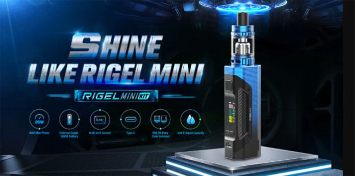 Smok Rigel Mini Kit Preview - Single Battery Rigel Kit - Ecigclick