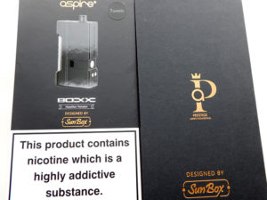 Aspire Boxx Review - Plus the Qbixx RBA Pod - Ecigclick