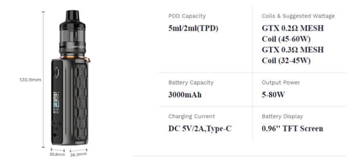 Vaporesso Target 80 Kit Preview – vapormo.com