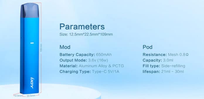 iJoy Luna 2 Pod Kit Preview - Out Of This World? - Ecigclick