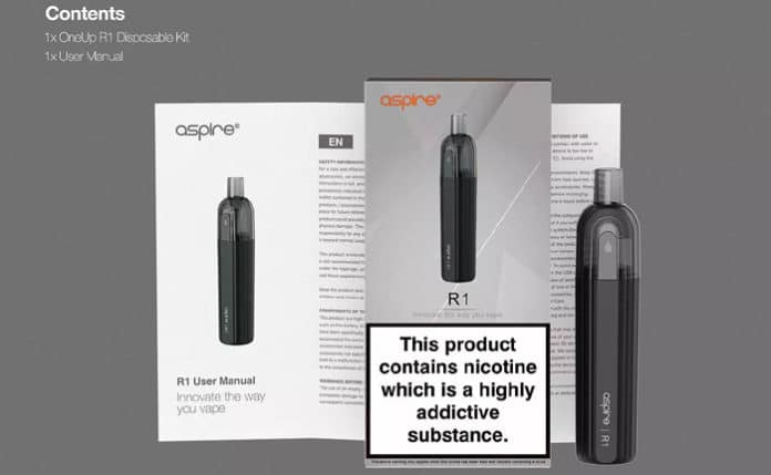 Aspire One Up R1 Kit Preview - Semi-Disposable?? - Ecigclick