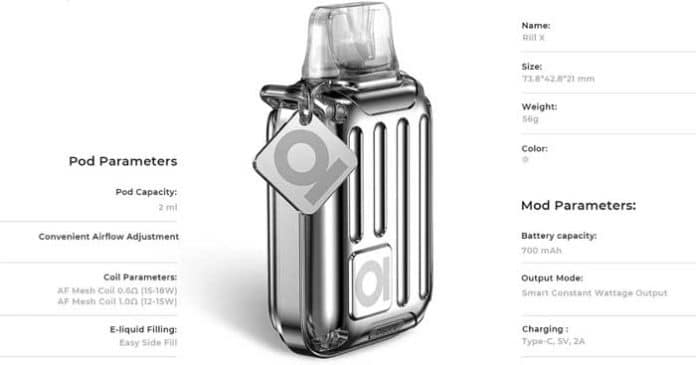 Aspire RIIL X Pod Kit Review - The Trendiest Vape In Vapeville? - Ecigclick