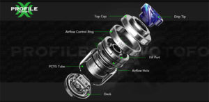 Wotofo Profile X RTA Review - Be Xtraordinary! - Ecigclick