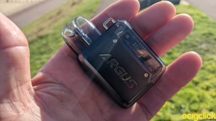 Voopoo ARGUS P1 Pod Kit Review - A Transparent Vape - Ecigclick