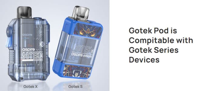 Aspire GoTek X & GoTek S Preview - What Is The Difference? - Ecigclick