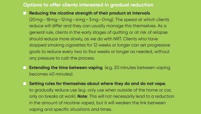 NCSCT Guide To Quitting Vaping - Ecigclick