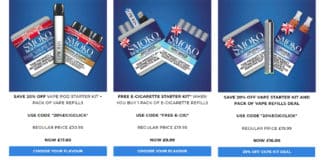 Vape Deal - SAVE 20% Off Smoko Kits! - Ecigclick