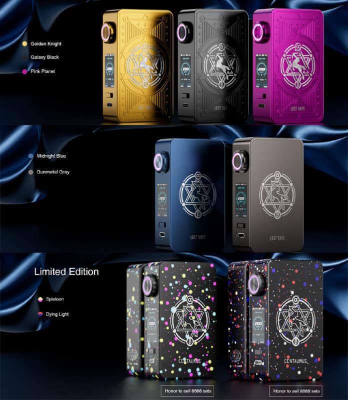 Lost Vape Centaurus M200 Mod Preview - Futuristic? - Ecigclick