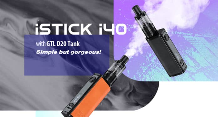 Eleaf iStick i40 Kit Preview - Includes GTL D20 Tank - Ecigclick