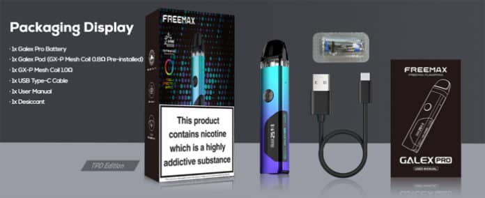 Freemax Galex Pro Preview - A Step Up From A Starter Kit! - Ecigclick