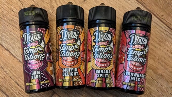 Doozy Short Fill Temptations E-liquid Review - A Tempting Vape - Ecigclick