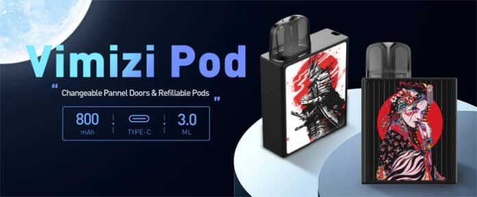 Dovpo Vimizi Pod Kit Preview - Replaceable Panels! - Ecigclick