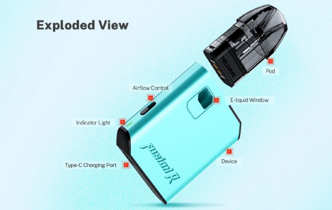 Hellvape Fusion-R Preview - A New Pod Kit From The Atomiser Specialists ...